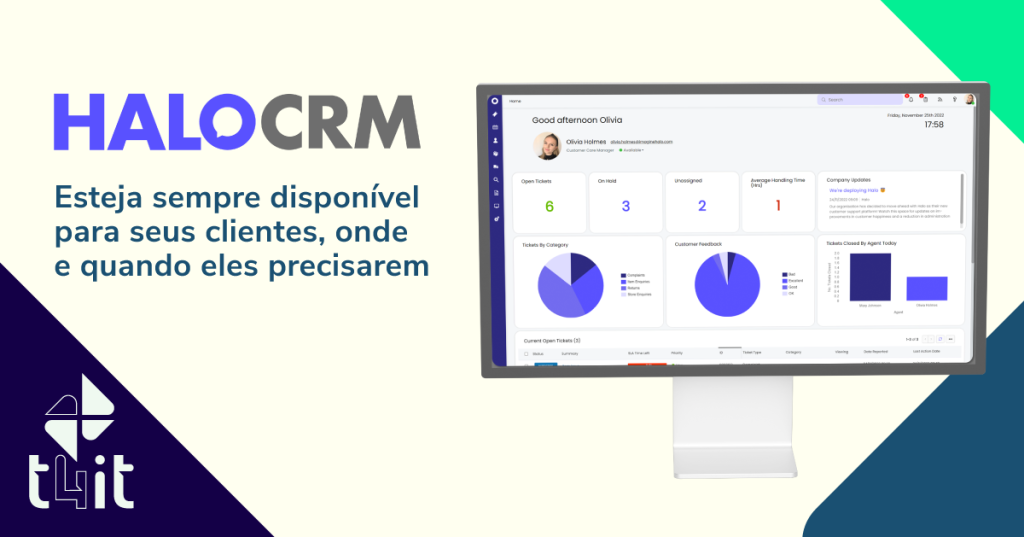 Transforme o atendimento ao cliente com o HaloCRM!